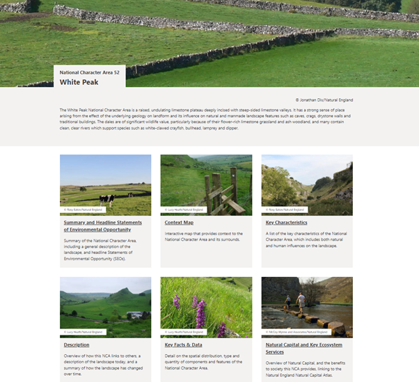 A new interactive website for our National Character Area profiles ...