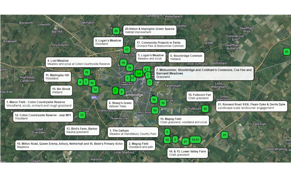 Wild in the City – the Cambridge Nature Network – Natural England